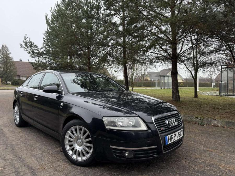 Melns Audi A6 2009 Alīta, ar dzinēja tilpumu 1.97 L un nobraukumu 282 tūkst. km par 1950 €, foto 1 vietnē AUTOMOTO.COM.LV