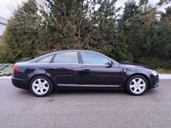 Melns Audi A6 2009 Viļņa, ar dzinēja tilpumu 2.70 L un nobraukumu 298 tūkst. km par 6150 €, foto 4 vietnē AUTOMOTO.COM.LV