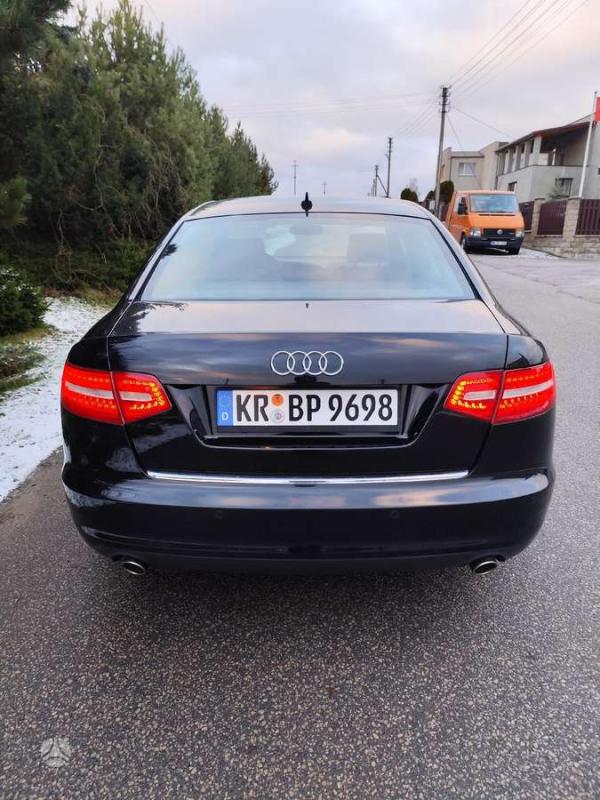 Melns Audi A6 2009 Viļņa, ar dzinēja tilpumu 2.70 L un nobraukumu 298 tūkst. km par 6150 €, foto 6 vietnē AUTOMOTO.COM.LV