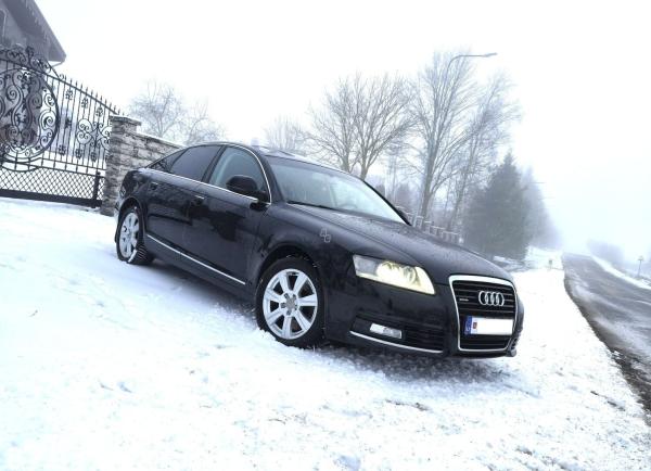 Melns Audi A6 2009 Viļņa, ar dzinēja tilpumu 3.00 L un nobraukumu 239 tūkst. km par 6900 €, foto 1 vietnē AUTOMOTO.COM.LV
