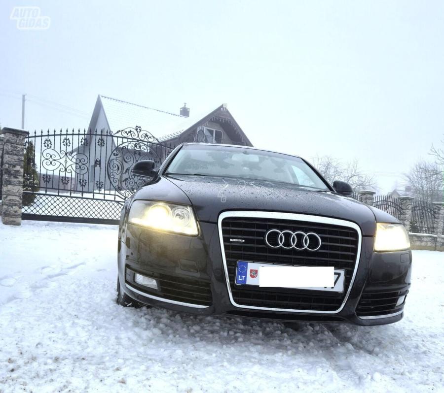 Black Audi A6 2009 in Vilnius, with an engine capacity of 3.00 L and mileage of 239 thousand km for 6900 €, photo 3 on AUTOMOTO.COM.LV