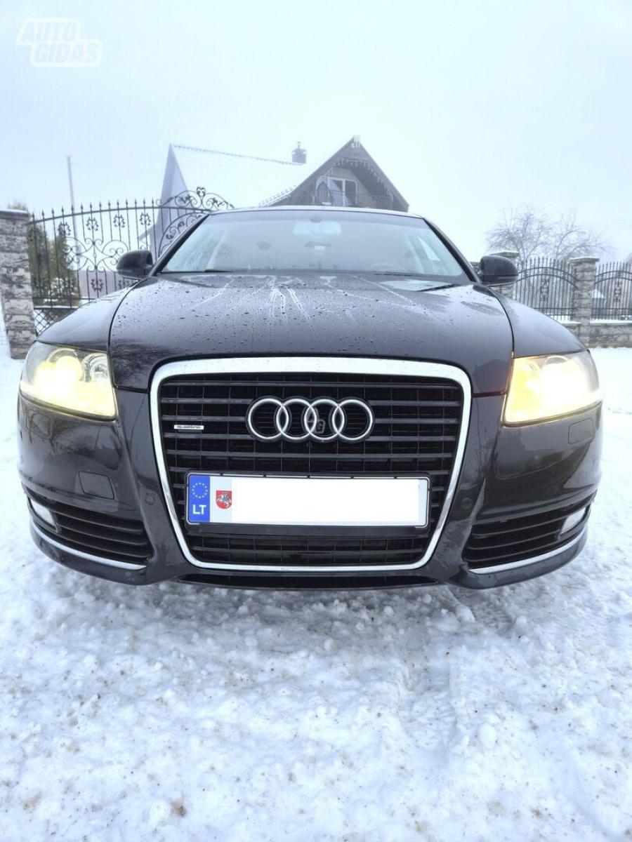 Black Audi A6 2009 in Vilnius, with an engine capacity of 3.00 L and mileage of 239 thousand km for 6900 €, photo 4 on AUTOMOTO.COM.LV
