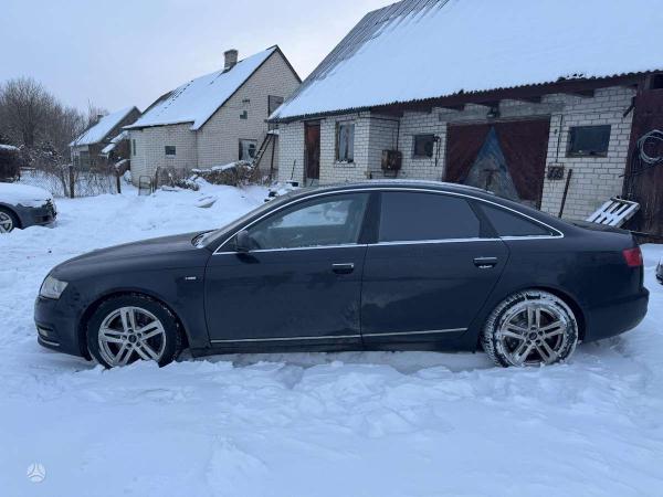 Melns Audi A6 2009 Raseiniai, ar dzinēja tilpumu 2.70 L un nobraukumu 286 tūkst. km par 3699 €, foto 3 vietnē AUTOMOTO.COM.LV