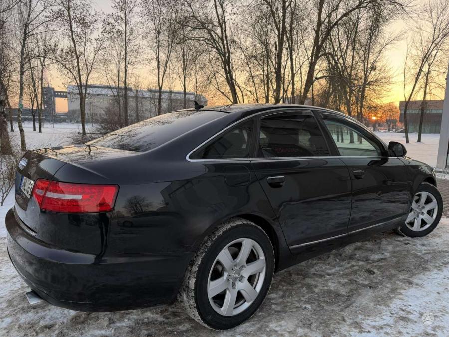 Black Audi A6 2009 in Kaunas, with an engine capacity of 2.70 L and mileage of 364 thousand km for 4000 €, photo 4 on AUTOMOTO.COM.LV