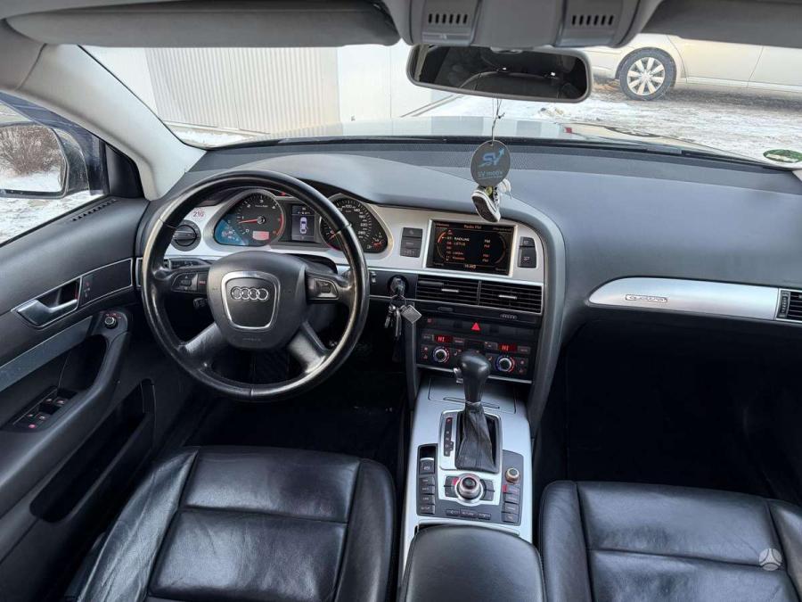 Black Audi A6 2009 in Kaunas, with an engine capacity of 2.70 L and mileage of 364 thousand km for 4000 €, photo 5 on AUTOMOTO.COM.LV