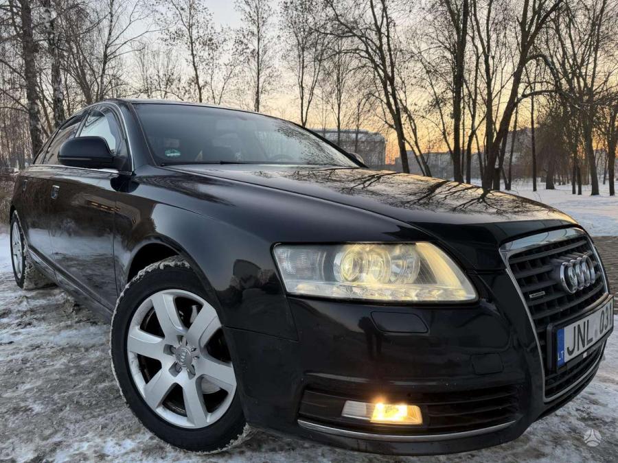 Black Audi A6 2009 in Kaunas, with an engine capacity of 2.70 L and mileage of 364 thousand km for 4000 €, photo 19 on AUTOMOTO.COM.LV
