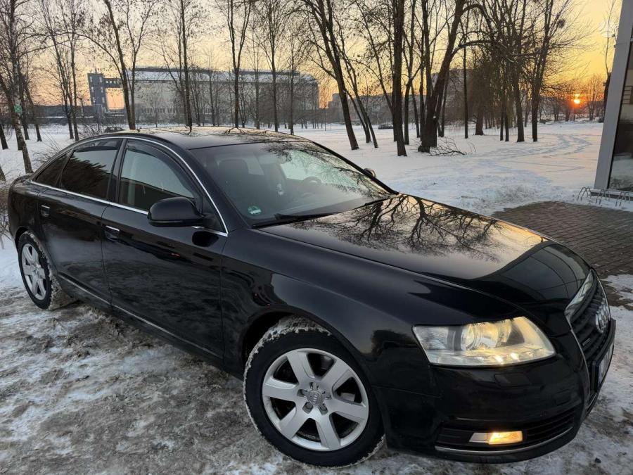 Black Audi A6 2009 in Kaunas, with an engine capacity of 2.70 L and mileage of 364 thousand km for 4000 €, photo 27 on AUTOMOTO.COM.LV