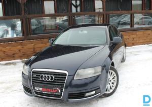 Black Audi A6 2009 in Riga, with an engine capacity of 2.70 L and mileage of 305 thousand km for 4950 €, photo  on AUTOMOTO.COM.LV