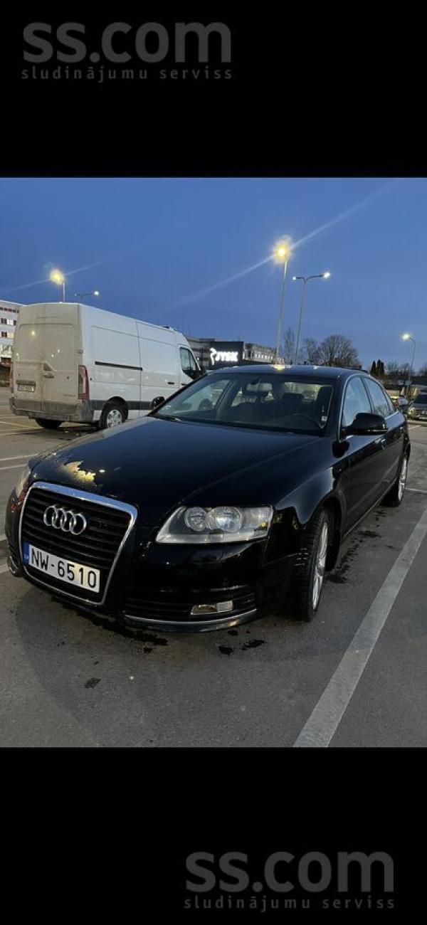 Melns Audi A6 2009 Tukums, ar dzinēja tilpumu 2.00 L un nobraukumu 388 tūkst. km par 3500 €, foto 1 vietnē AUTOMOTO.COM.LV