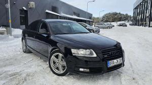 Black Audi A6 2009 in Jonava, with an engine capacity of 2.97 L and mileage of 218 thousand km for 6299 €, photo 4 on AUTOMOTO.COM.LV