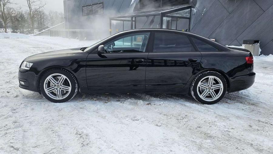 Black Audi A6 2009 in Jonava, with an engine capacity of 2.97 L and mileage of 218 thousand km for 6299 €, photo 11 on AUTOMOTO.COM.LV