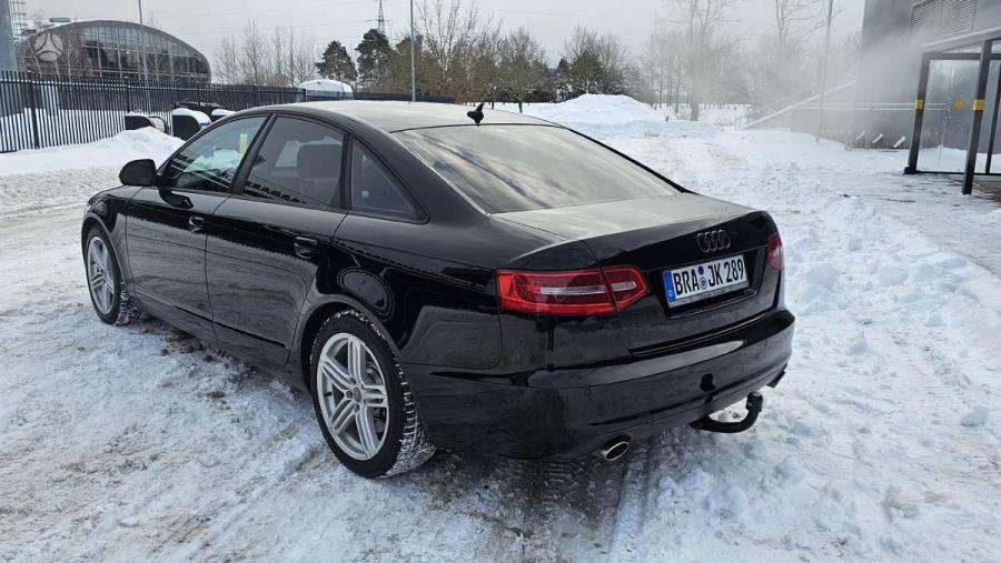 Black Audi A6 2009 in Jonava, with an engine capacity of 2.97 L and mileage of 218 thousand km for 6299 €, photo 12 on AUTOMOTO.COM.LV