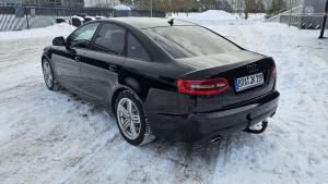 Black Audi A6 2009 in Jonava, with an engine capacity of 2.97 L and mileage of 218 thousand km for 6299 €, photo 13 on AUTOMOTO.COM.LV