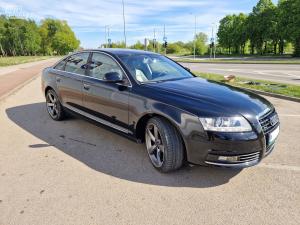 Black Audi A6 2009 in Klaipeda, with an engine capacity of 3.00 L and mileage of 264 thousand km for 6000 €, photo 4 on AUTOMOTO.COM.LV