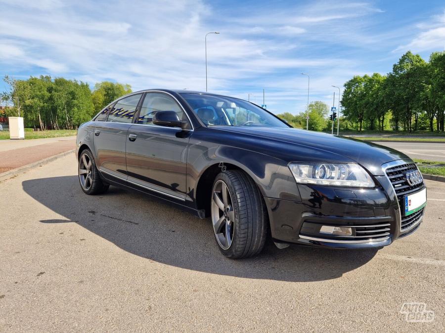 Black Audi A6 2009 in Klaipeda, with an engine capacity of 3.00 L and mileage of 264 thousand km for 6000 €, photo 6 on AUTOMOTO.COM.LV