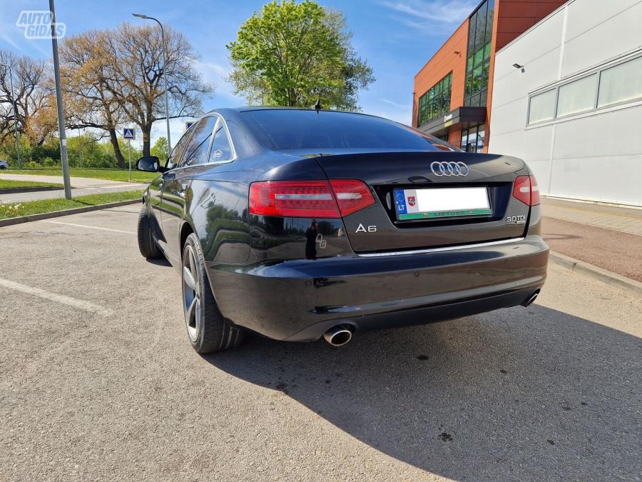 Black Audi A6 2009 in Klaipeda, with an engine capacity of 3.00 L and mileage of 264 thousand km for 6000 €, photo 7 on AUTOMOTO.COM.LV