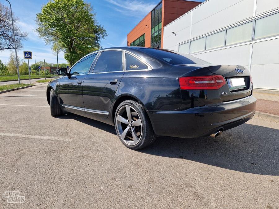 Black Audi A6 2009 in Klaipeda, with an engine capacity of 3.00 L and mileage of 264 thousand km for 6000 €, photo 9 on AUTOMOTO.COM.LV