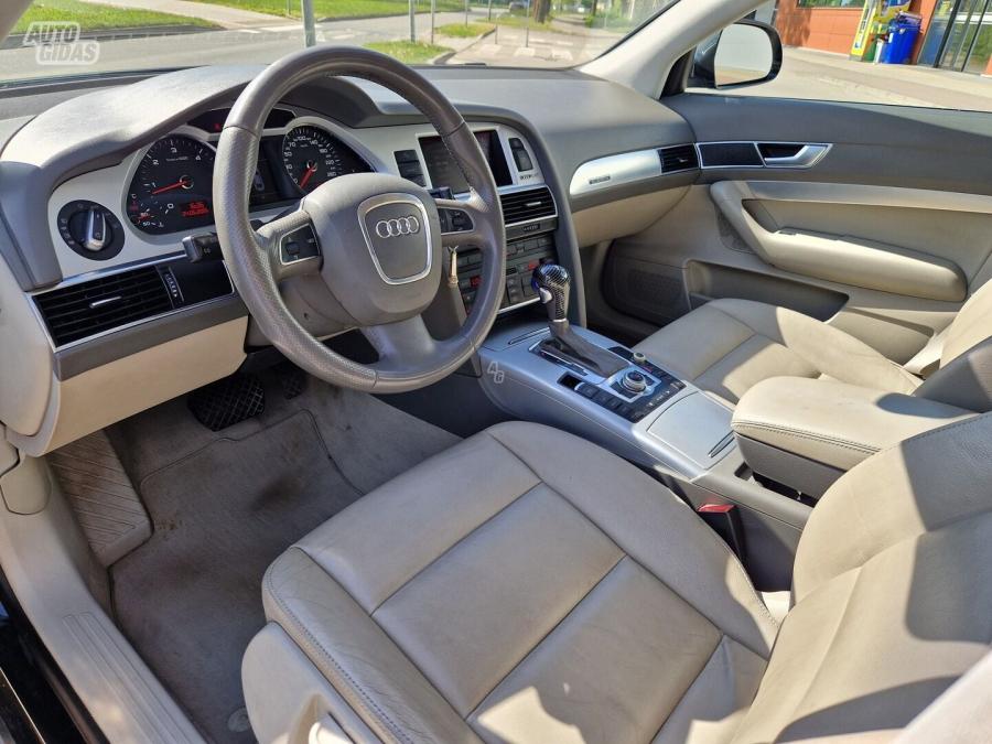 Black Audi A6 2009 in Klaipeda, with an engine capacity of 3.00 L and mileage of 264 thousand km for 6000 €, photo 17 on AUTOMOTO.COM.LV