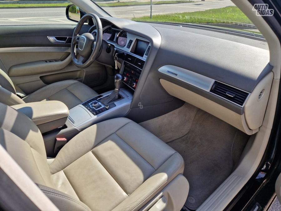 Black Audi A6 2009 in Klaipeda, with an engine capacity of 3.00 L and mileage of 264 thousand km for 6000 €, photo 20 on AUTOMOTO.COM.LV