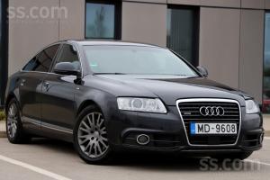 Melns Audi A6 2009 Tukums, ar dzinēja tilpumu 3.00 L un nobraukumu 352 tūkst. km par 6350 €, foto 3 vietnē AUTOMOTO.COM.LV