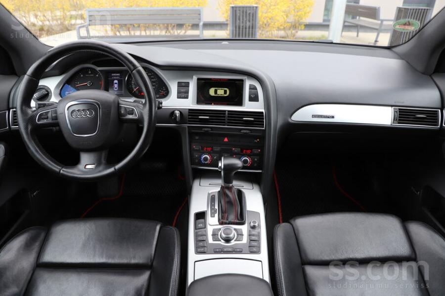 Melns Audi A6 2009 Tukums, ar dzinēja tilpumu 3.00 L un nobraukumu 352 tūkst. km par 6350 €, foto 7 vietnē AUTOMOTO.COM.LV