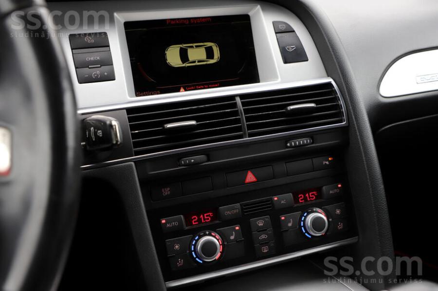 Melns Audi A6 2009 Tukums, ar dzinēja tilpumu 3.00 L un nobraukumu 352 tūkst. km par 6350 €, foto 9 vietnē AUTOMOTO.COM.LV