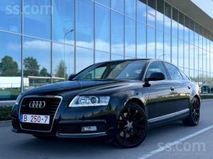 Black Audi A6 2009 in Rezekne, with an engine capacity of 3.00 L and mileage of 257 thousand km for 6990 €, photo 3 on AUTOMOTO.COM.LV