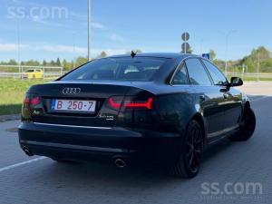 Black Audi A6 2009 in Rezekne, with an engine capacity of 3.00 L and mileage of 257 thousand km for 6990 €, photo 6 on AUTOMOTO.COM.LV