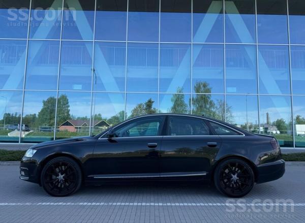 Black Audi A6 2009 in Rezekne, with an engine capacity of 3.00 L and mileage of 257 thousand km for 6990 €, photo 6 on AUTOMOTO.COM.LV