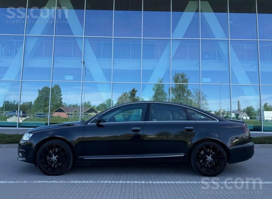 Black Audi A6 2009 in Rezekne, with an engine capacity of 3.00 L and mileage of 257 thousand km for 6990 €, photo 7 on AUTOMOTO.COM.LV