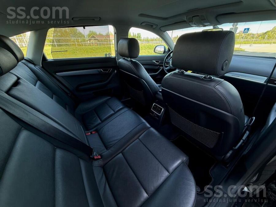 Black Audi A6 2009 in Rezekne, with an engine capacity of 3.00 L and mileage of 257 thousand km for 6990 €, photo 14 on AUTOMOTO.COM.LV