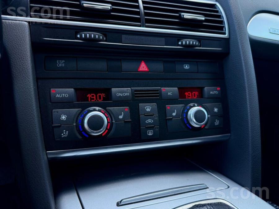 Black Audi A6 2009 in Rezekne, with an engine capacity of 3.00 L and mileage of 257 thousand km for 6990 €, photo 25 on AUTOMOTO.COM.LV
