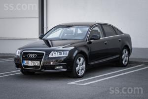 Black Audi A6 2009 in Riga, with an engine capacity of 3.00 L and mileage of 308 thousand km for 7150 €, photo  on AUTOMOTO.COM.LV