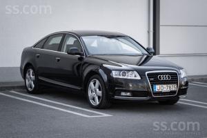 Black Audi A6 2009 in Riga, with an engine capacity of 3.00 L and mileage of 308 thousand km for 7150 €, photo 4 on AUTOMOTO.COM.LV