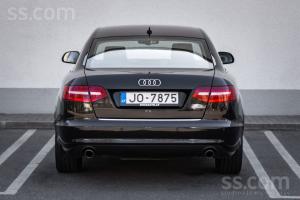 Black Audi A6 2009 in Riga, with an engine capacity of 3.00 L and mileage of 308 thousand km for 7150 €, photo 6 on AUTOMOTO.COM.LV