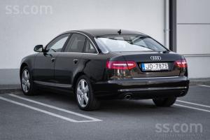 Black Audi A6 2009 in Riga, with an engine capacity of 3.00 L and mileage of 308 thousand km for 7150 €, photo 7 on AUTOMOTO.COM.LV