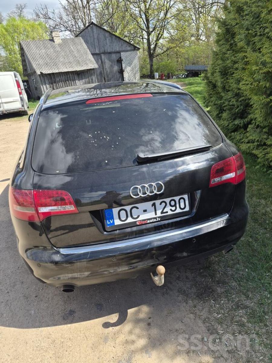 Melns Audi A6 2009 Saldus, ar dzinēja tilpumu 2.00 L un nobraukumu 264 tūkst. km par 4990 €, foto 6 vietnē AUTOMOTO.COM.LV