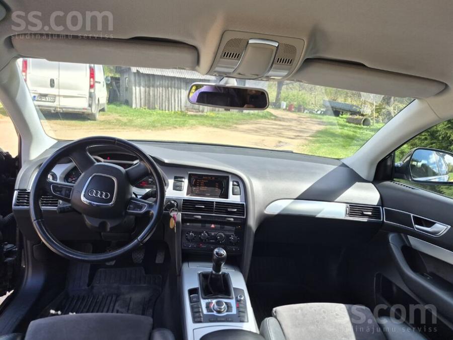 Melns Audi A6 2009 Saldus, ar dzinēja tilpumu 2.00 L un nobraukumu 264 tūkst. km par 4990 €, foto 7 vietnē AUTOMOTO.COM.LV