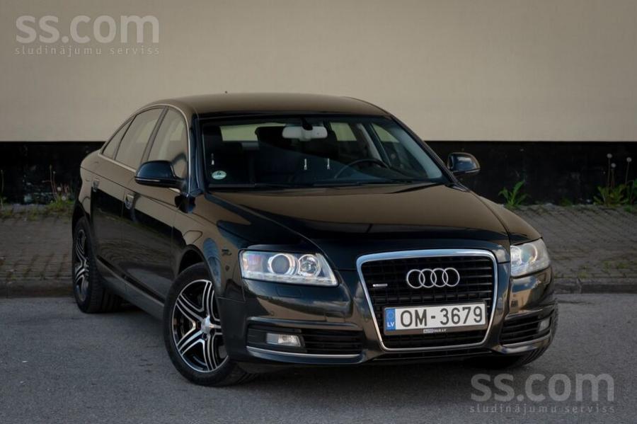 Melns Audi A6 2009 Talsi, ar dzinēja tilpumu 3.00 L un nobraukumu 298 tūkst. km par 8250 €, foto 1 vietnē AUTOMOTO.COM.LV