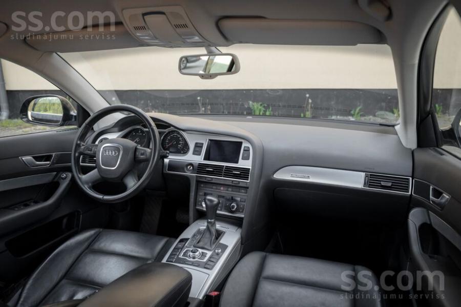 Melns Audi A6 2009 Talsi, ar dzinēja tilpumu 3.00 L un nobraukumu 298 tūkst. km par 8250 €, foto 9 vietnē AUTOMOTO.COM.LV