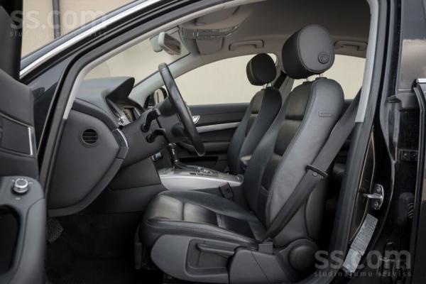 Black Audi A6 2009 in Talsi, with an engine capacity of 3.00 L and mileage of 298 thousand km for 8250 €, photo 9 on AUTOMOTO.COM.LV