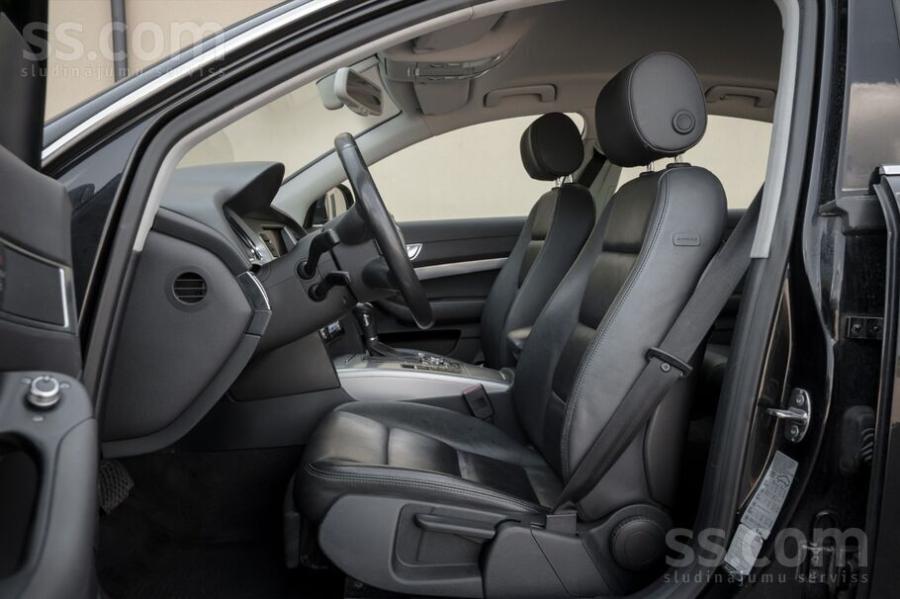 Melns Audi A6 2009 Talsi, ar dzinēja tilpumu 3.00 L un nobraukumu 298 tūkst. km par 8250 €, foto 10 vietnē AUTOMOTO.COM.LV