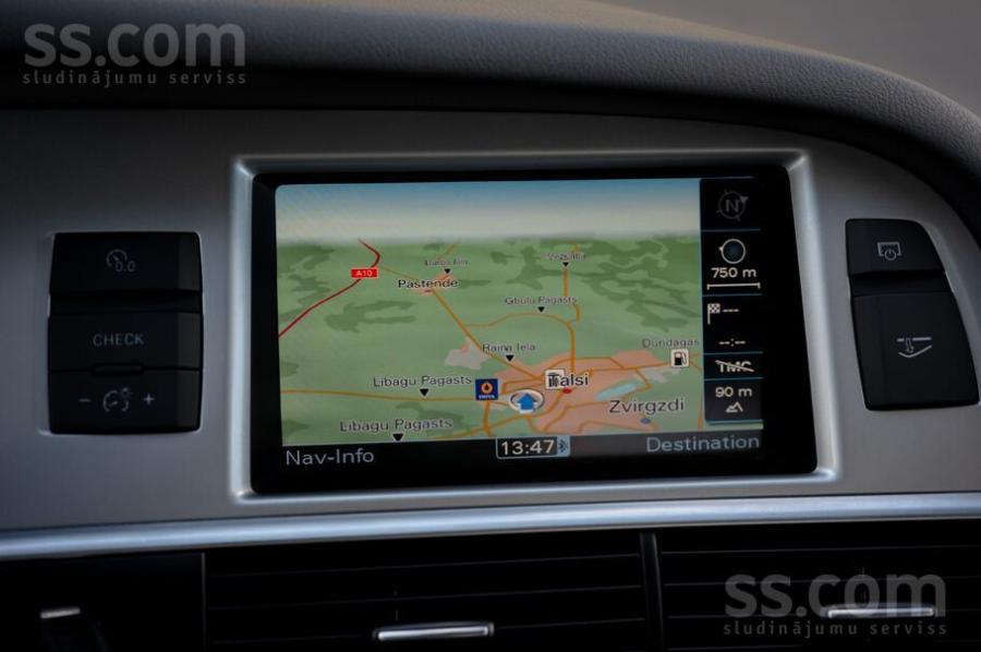Melns Audi A6 2009 Talsi, ar dzinēja tilpumu 3.00 L un nobraukumu 298 tūkst. km par 8250 €, foto 23 vietnē AUTOMOTO.COM.LV