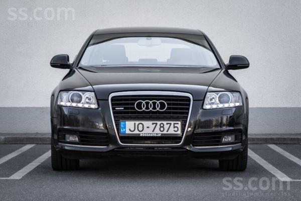 Melns Audi A6 2009 Rīga, ar dzinēja tilpumu 3.00 L un nobraukumu 308 tūkst. km par 6750 €, foto 2 vietnē AUTOMOTO.COM.LV