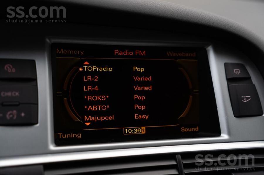 Black Audi A6 2009 in Riga, with an engine capacity of 3.00 L and mileage of 308 thousand km for 6750 €, photo 23 on AUTOMOTO.COM.LV