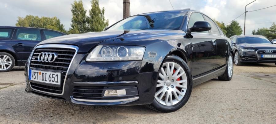 Melns Audi A6 2009 Rīga, ar dzinēja tilpumu 3.00 L un nobraukumu 243 tūkst. km par 7700 €, foto 1 vietnē AUTOMOTO.COM.LV