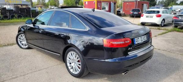 Black Audi A6 2009 in Riga, with an engine capacity of 3.00 L and mileage of 243 thousand km for 6900 €, photo 4 on AUTOMOTO.COM.LV
