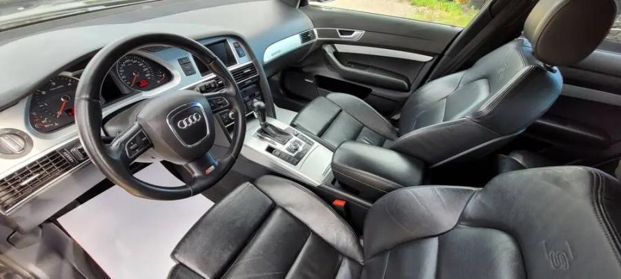 Black Audi A6 2009 in Riga, with an engine capacity of 3.00 L and mileage of 243 thousand km for 6900 €, photo 17 on AUTOMOTO.COM.LV