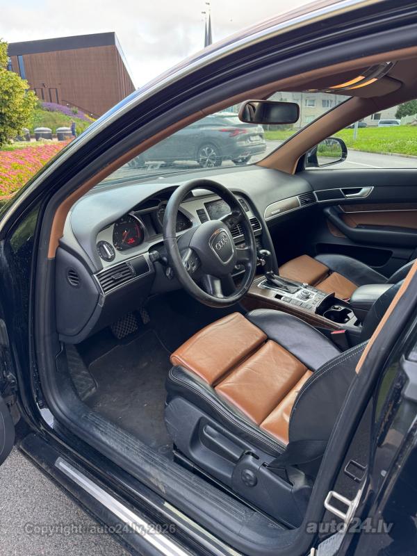 Black Audi A6 2009 in Tallinn, with an engine capacity of 2.70 L and mileage of 365 thousand km for 5900 €, photo 5 on AUTOMOTO.COM.LV