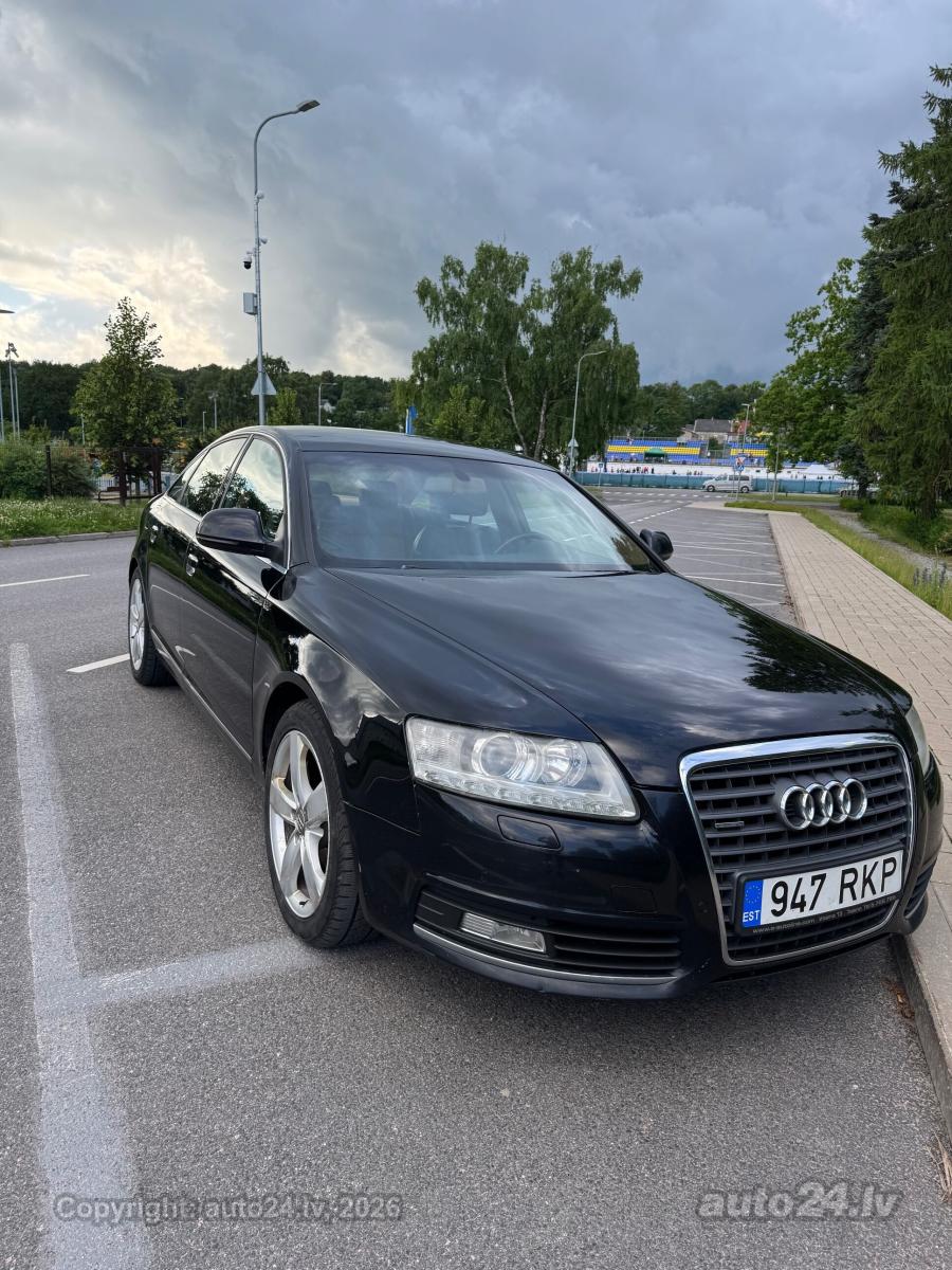 Melns Audi A6 2009 Tallina, ar dzinēja tilpumu 2.70 L un nobraukumu 365 tūkst. km par 5900 €, foto 7 vietnē AUTOMOTO.COM.LV